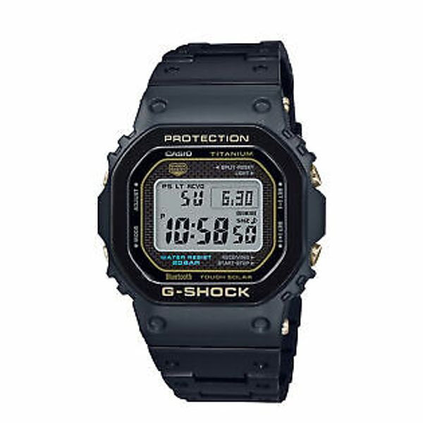 Casio G-Shock GMWB5000 Digital Titanium Black Men's Watch GMWB5000TB-1 ...