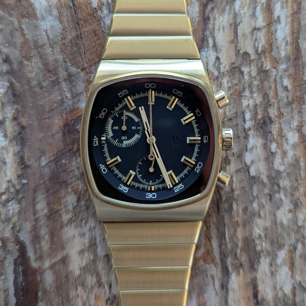 [WTS] Brew Metric Chronograph PVD Gold | WatchCharts Marketplace