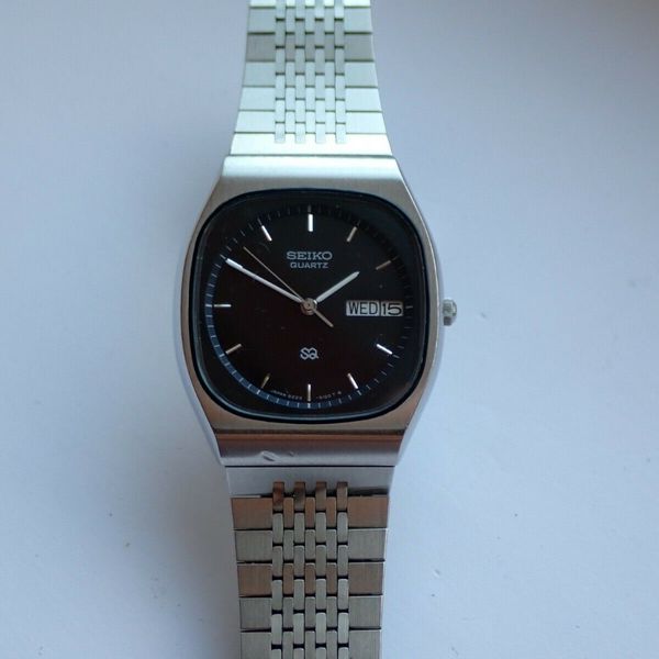 Seiko SQ Quartz 8223- 510A French & English days rare model December ...