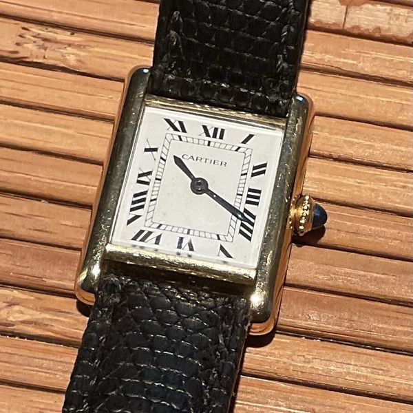 Cartier Solid Gold Tank Mini | WatchCharts Marketplace