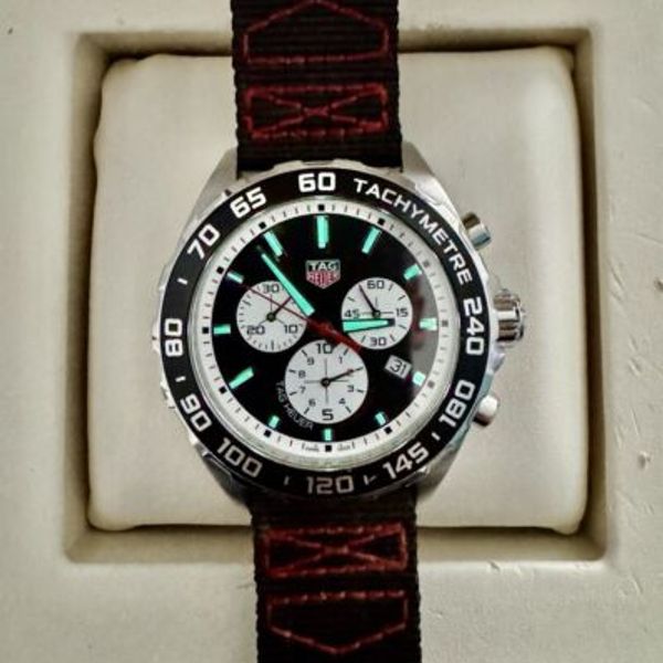 TAG Heuer Formula 1 Men's Black Watch (Reverse Panda Dial) - CAZ101E ...