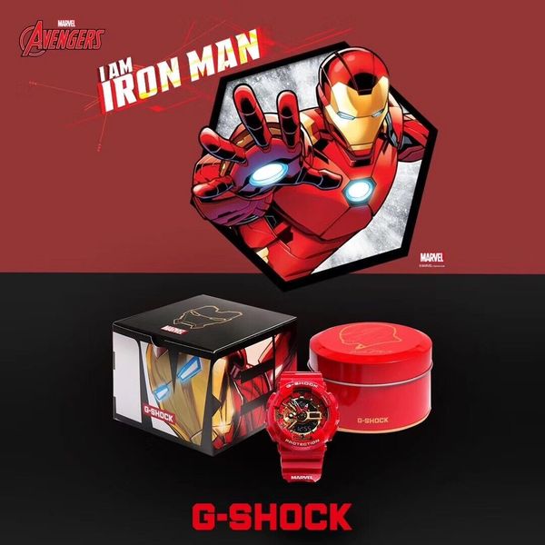 Casio G-Shock 110 Marvel Iron Man watch | WatchCharts