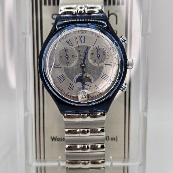 Swatch Irony Chrono Vintage SCN402 Moon Date â 1995 NUOVO NOS ...