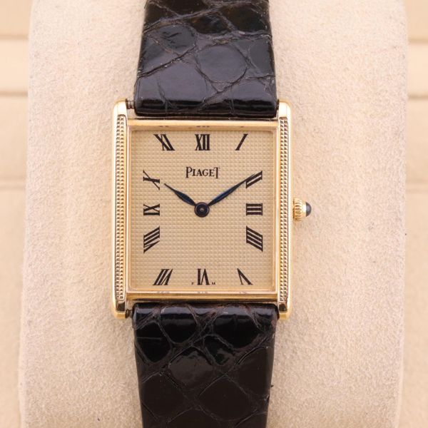 [WTS] 18k Yellow Gold Piaget Classic Tank 9294 Hobnail Case ...