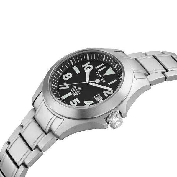 Citizen Eco-Drive Men's Promaster Tough Super Titanium Watch - BN0118 ...