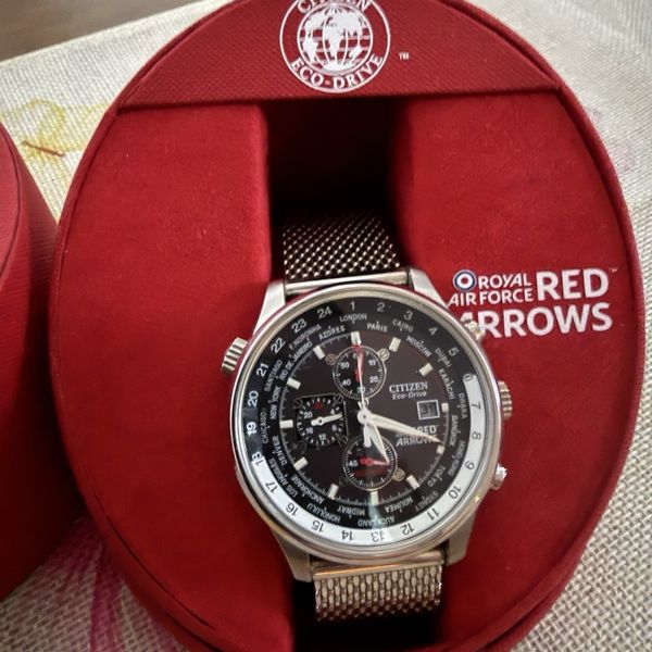 Citizen Eco-Drive Red Arrows Chronograph Men's Watch - CA0080-03E ...