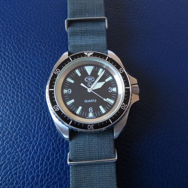 CWC navy quartz diver | WatchCharts