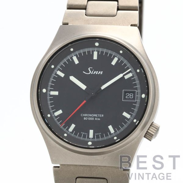 Sinn [SINN] 244 244.TI.I Men's Black Titanium Watch Clock BLACK Ti ...