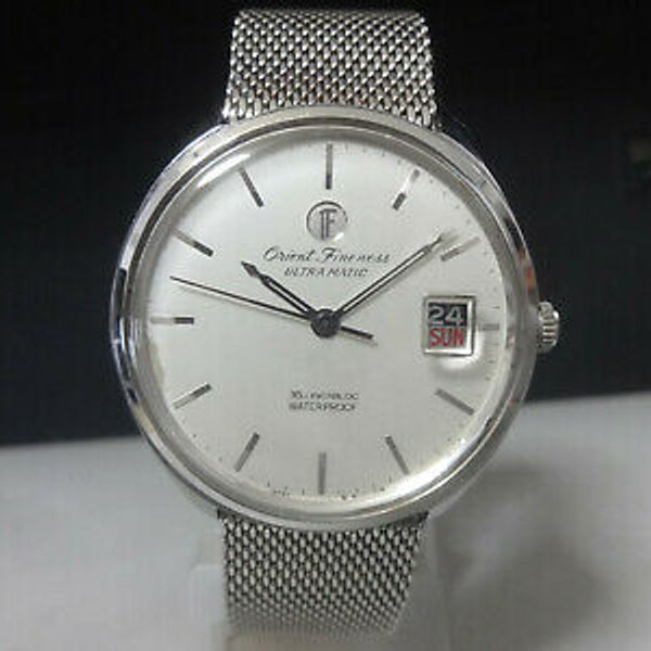 Vintage 1967 ORIENT Automatic dress watch [Orient Fineness Ultramatic ...
