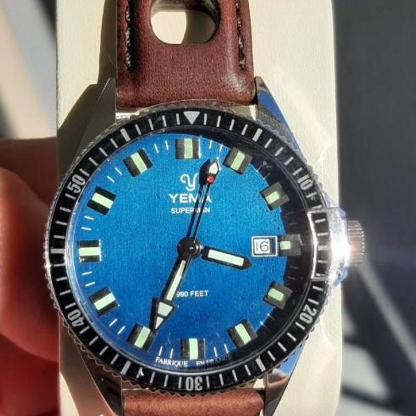 [WTS] Yema Superman, Mysterious Blue, Quartz | WatchCharts Marketplace