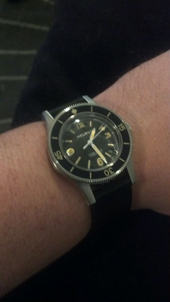 Helson skindiver full kit + extra straps | WatchCharts