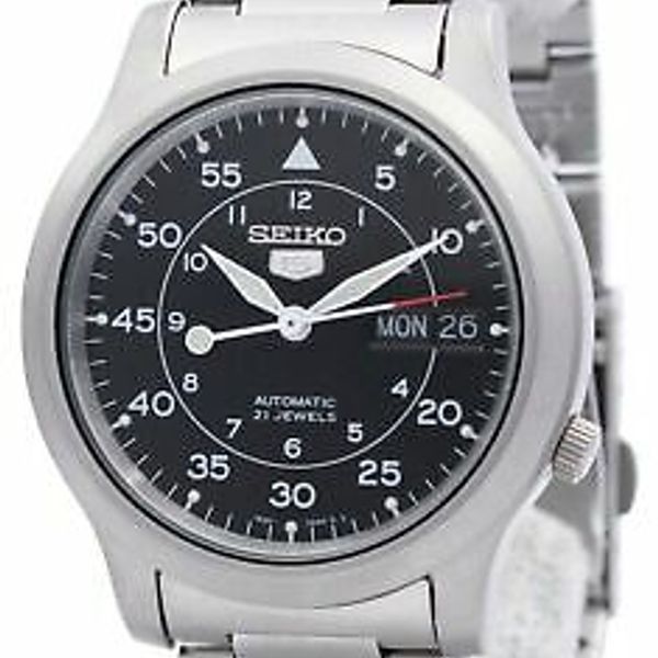 Seiko 5 Automatic SNK809 SNK809K1 SNK809K 21 Jewel Men's Watch ...