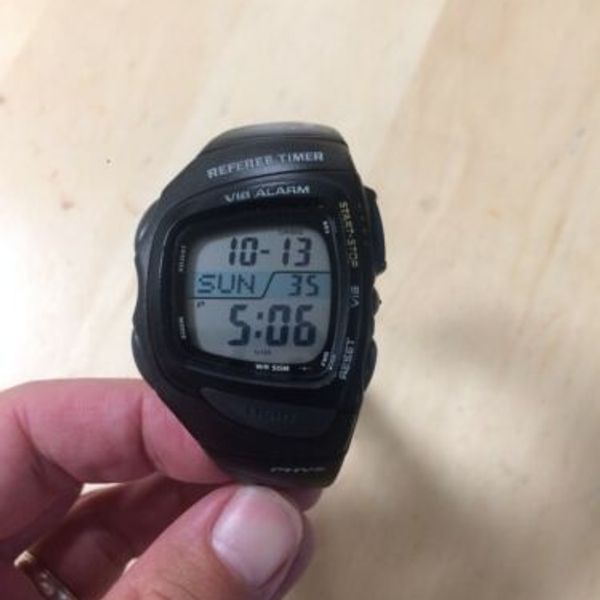 Casio RFT-100WC Referee Phys Timer Referee Watch Soccer | WatchCharts ...