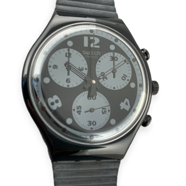 Vintage Swatch Watch Chronograph watch "Moon Shadow" Scb 110 new old ...