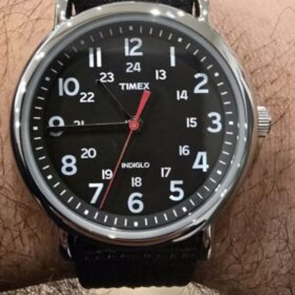 Timex Weekender Watch With Indiglo Face | WatchCharts Marketplace