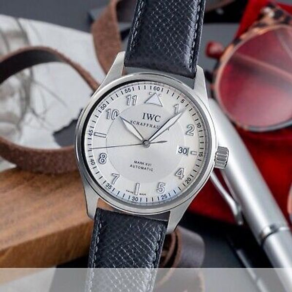IWC Pilot's Watch Mark XVI Steel Automatic Men's Watch Ref. IW325505 VP ...