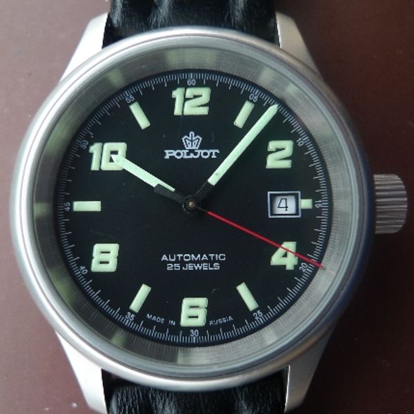 FS :** SOLD ! ** USD 120.- POLJOT AVIATOR BLANCMANGE with ETA 2824 movt ...