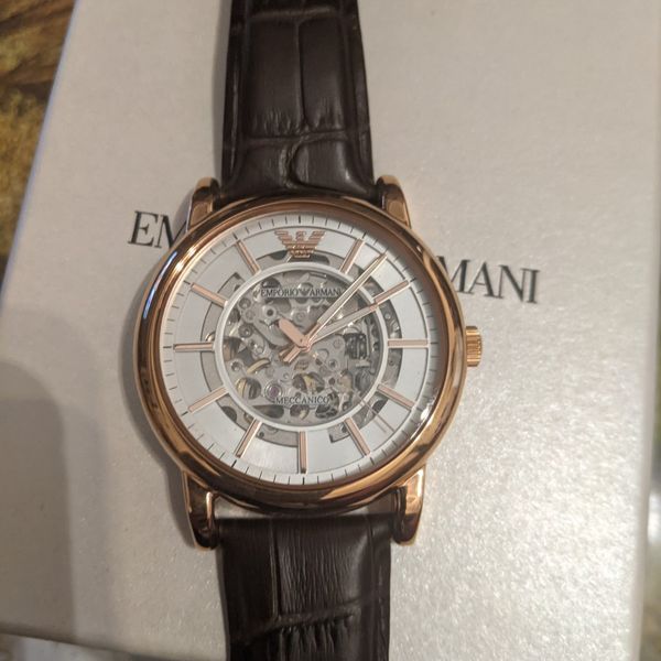 Emporio Armani 21 Jewels Meccanico Mens Watch AR60007 Citizen ...