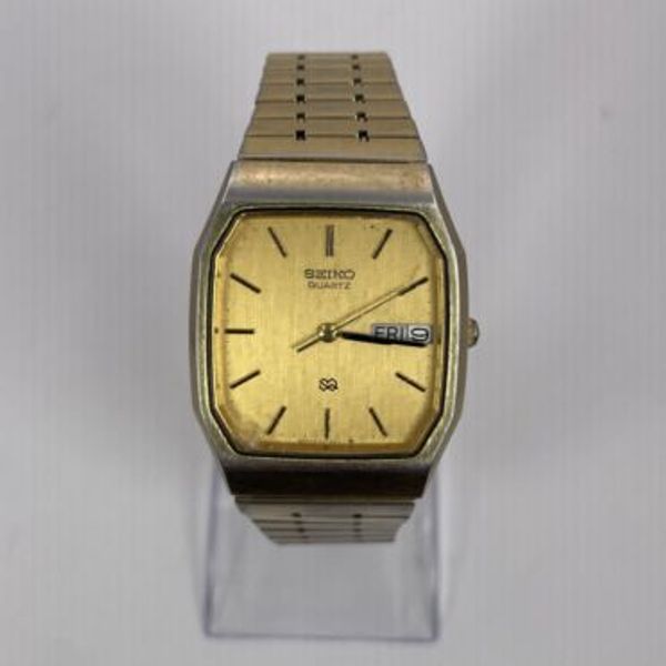 Vintage Seiko SQ 8123-5189 Day/Date Quartz Men's Watch. 6.75â | WatchCharts Marketplace