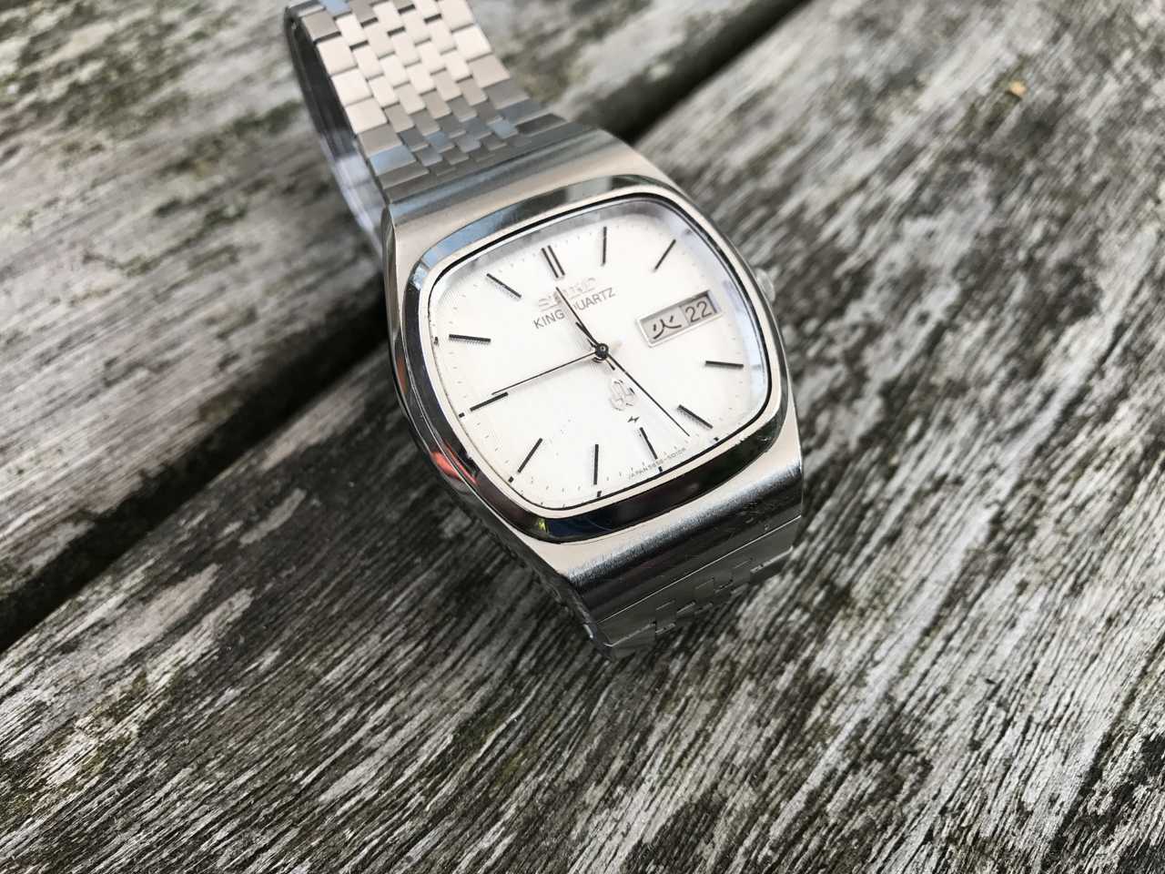 FS: Seiko King Quartz 5856-5010 TV dial | WatchCharts Marketplace