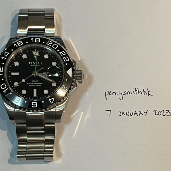 [WTS] Tisell GMT 116710LN Homage | WatchCharts Marketplace