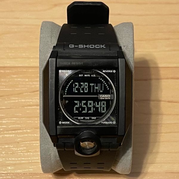 [WTS] Casio G-Shock G-8100-1 Vintage Dual Illuminator Black Negative ...