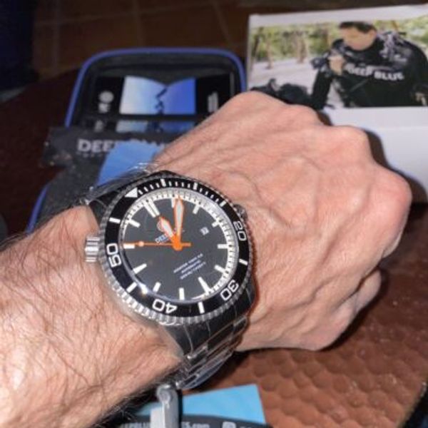 deep blue master 1000 2.5 automatic Limited Edition | WatchCharts ...