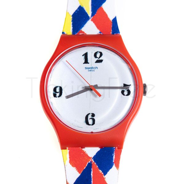 SWATCH SPECIAL 2019 - SUOZ312S - The Joe Tilson Venetian Watch - New ...