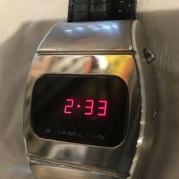 HAMILTON VINTAGE ORIGINAL 992576 LED WATCH | WatchCharts Marketplace