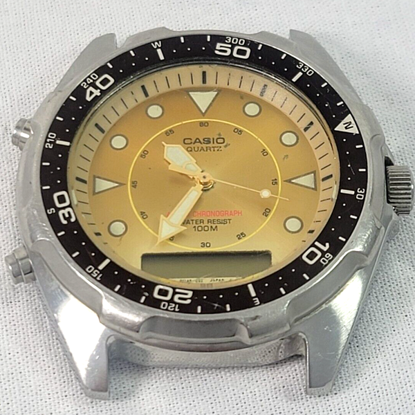 Casio Arnie AMW-320D Ana/Digi Men's Watch Alarm Chronograph READ ...
