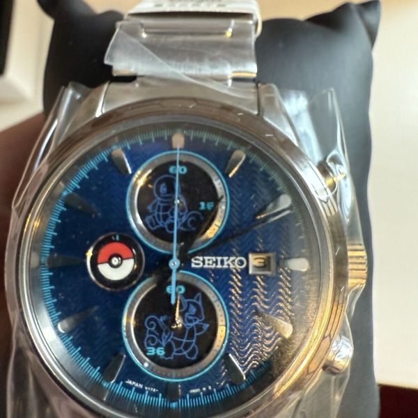 NEW SEIKO POKEMON BLASTOISE - LIMITED EDITION (#207/700) | WatchCharts ...