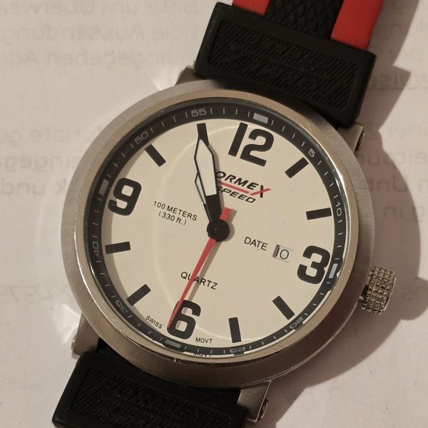 Formex 4 Speed Patented 72511. 1010 Quartz 47 mm Pilot's Watch Diver's ...