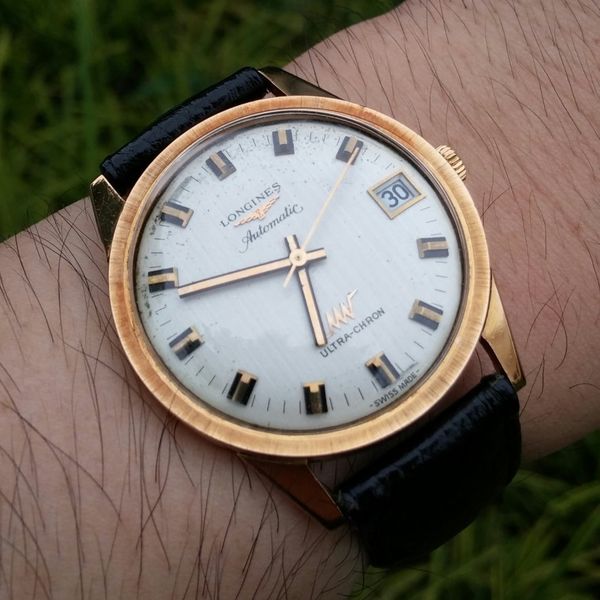 SOLD Vintage Longines 18k ultrachron 431 | WatchCharts Marketplace