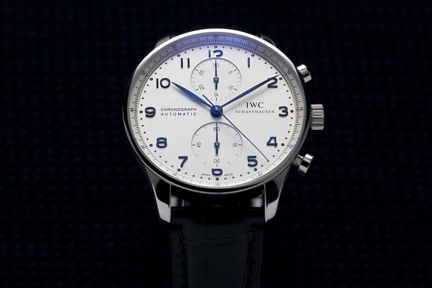[WTS] IWC Portugieser Chronograph 41mm Blue Numerals IW371605 ( unworn ...