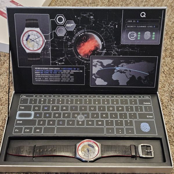 Swatch X 007 - 'No Time To Die' Limited Special Edition | WatchCharts ...