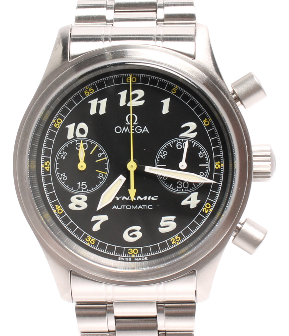 [Used] Good Condition Omega Watch Chronograph Dynamic Automatic Black ...