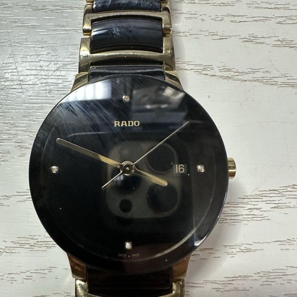 Rado Centrix 115.0929.3 30mm Bi-Colour Watch | WatchCharts Marketplace