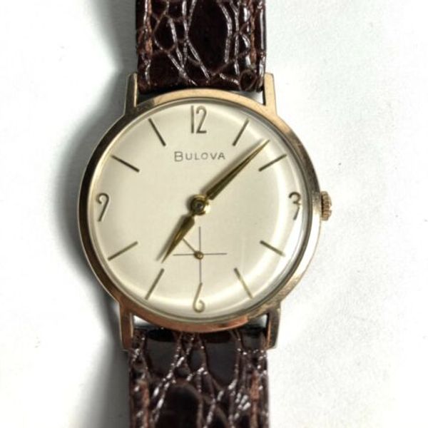Vintage Bulova Thin Line M6 10K R.G.P. Running Well, Mans Watch ...