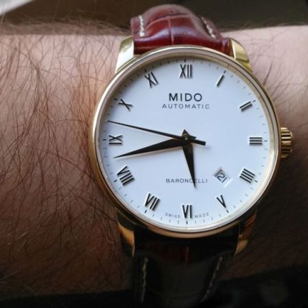 FS Mido Baroncelli II Automatic White Dial M86003268 | WatchCharts Marketplace