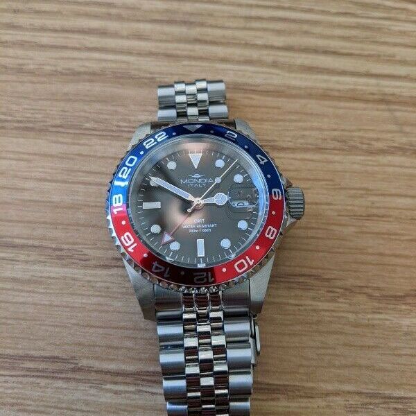 Mondia Italy Madison GMT dive watch | WatchCharts Marketplace