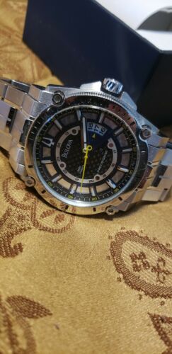 Bulova Precisionist 96B131 Champlain Mens Watch / Needs Battery / No ...