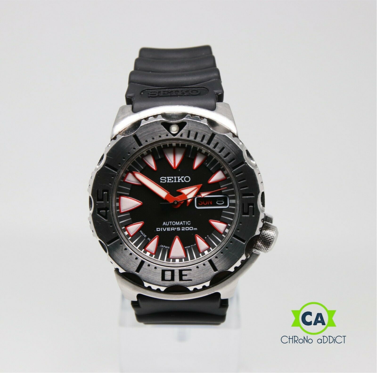 SEIKO SRP313J VAMPIRE MONSTER Men's Diver watch 日本製?? MIJ RARE 390259 ...