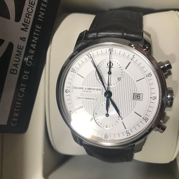 F.S. LNIB Baume and Mercier Classima Chronograph | WatchCharts Marketplace