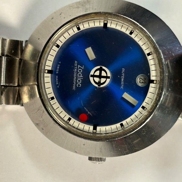 Vintage Zodiac Astrographic Automatic Watch | WatchCharts Marketplace