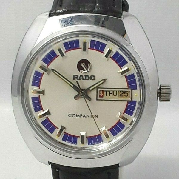 Vintage Rado Companion Automatic D/D Cal:2066 1960's Men's Watch Excellent Work | WatchCharts ...