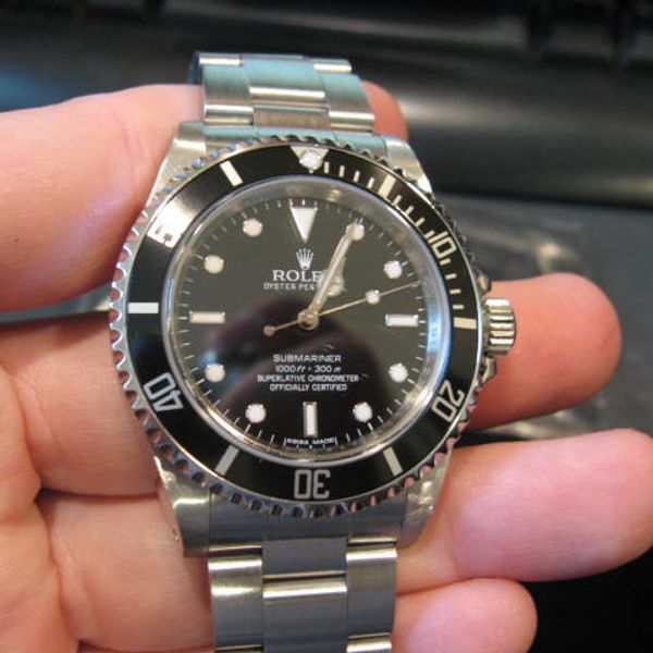 Fs: Rolex 14060m 4 line chronometer submariner | WatchCharts