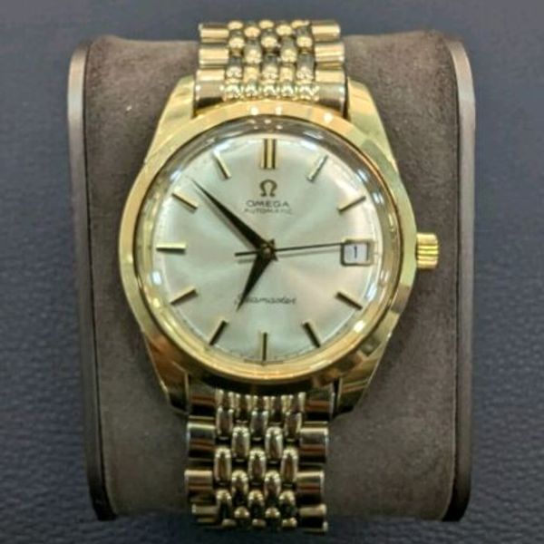 VINTAGE OMEGA SEAMASTER GOLD & STAINLESS STEEL AUTOMATIC CAL 565 ...