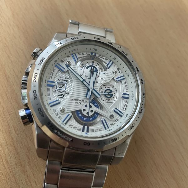 CASIO EDIFICE Men's Sport Racing Chronograph Watch - Needs Battery ...