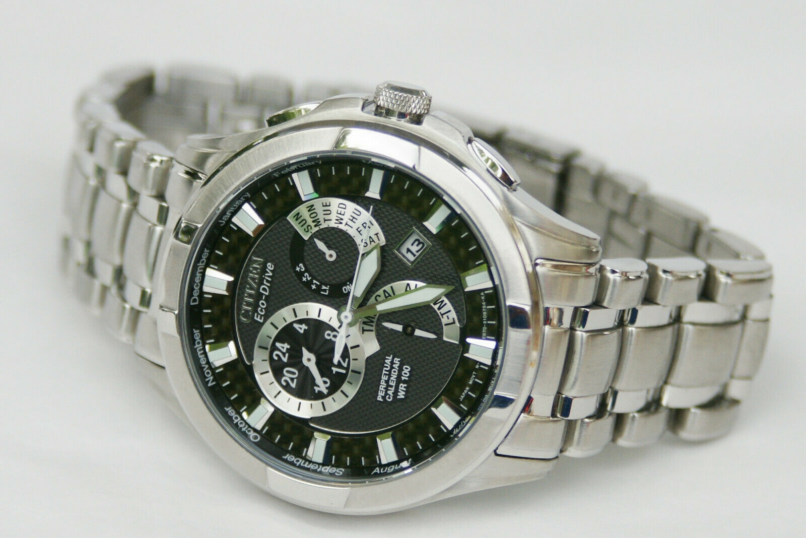 Citizen E870 Carbon Fiber/Stainless Steel Calibre 8700 Watch--Looks ...