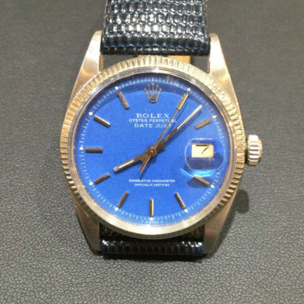 1958 ROLEX OYSTER PERPETUAL DATE JUST MODEL 6605 25 JEWEL 1065 MOVEMENT ...